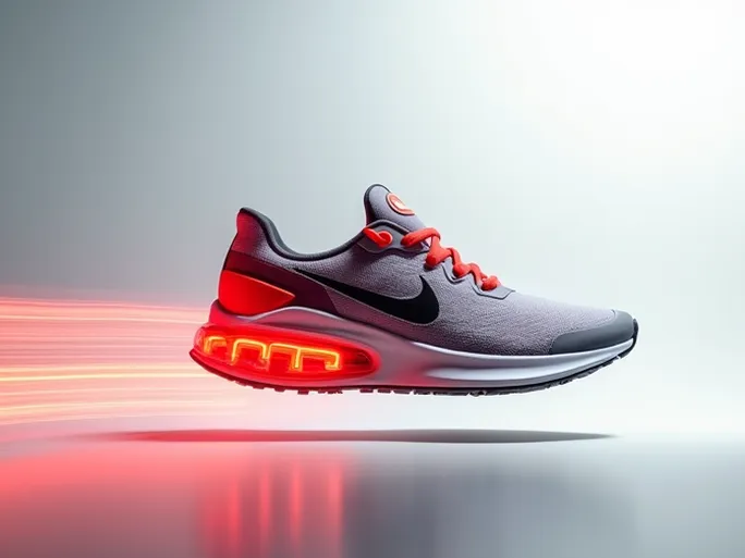 Skechers Launches Youthful Athletic Sneaker in Gray and Red