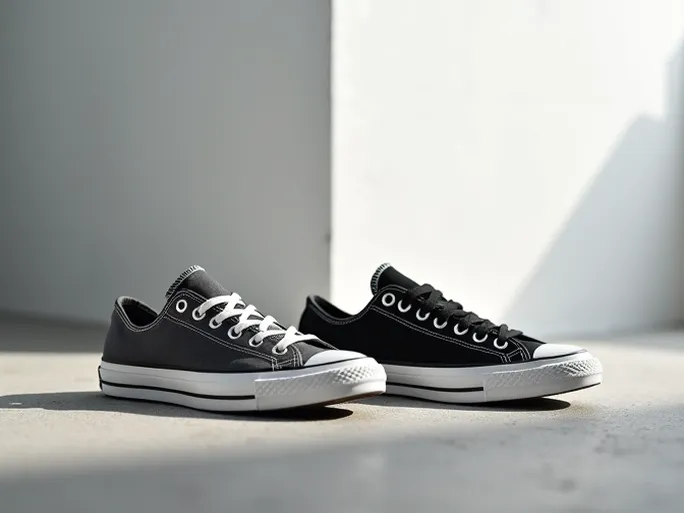 Converse Revives Classic Grey and Black Star Player Sneaker