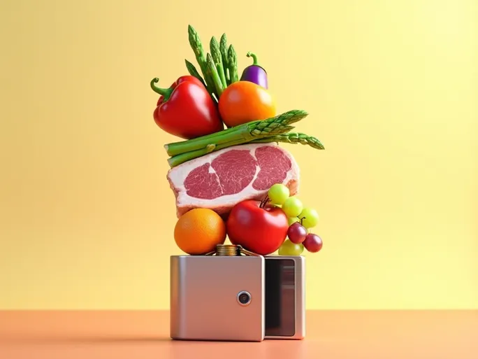 Chinas Food Prices Edge Up on Pork Produce Gains