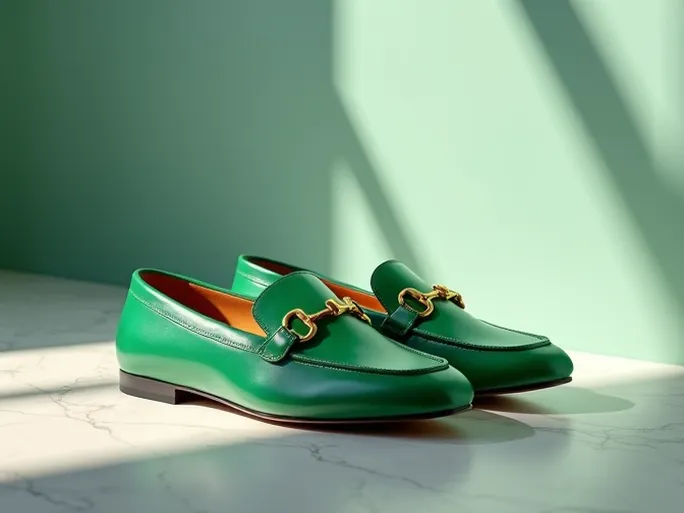 Gucci Revamps Princetown Slipper in New Green Shade