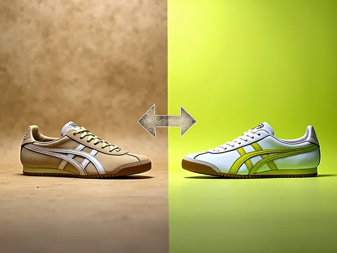 Onitsuka Tiger Revives Retro Style in Bold Green and Yellow