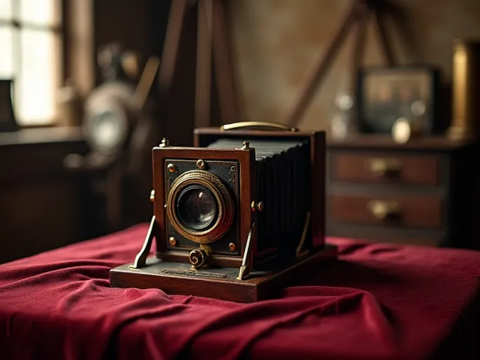 VA Showcases Rare Victorian Sliding Box Camera