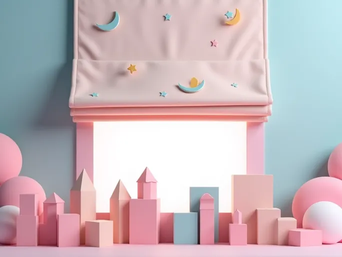 Custom Macaron Roman Shades Gain Popularity in Kids Room Design