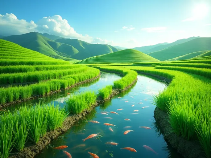 Xiangshui Countys Ricefish Farming Boosts Income Transforms Agriculture