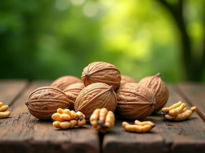Anhui Mountain Walnuts Gain Popularity for Authentic Flavor