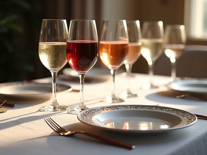 Diverse Options for Wine Glasses and Tableware