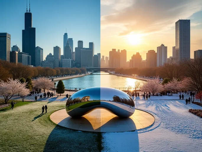 Chicagos Cloud Gate and Lakefront Trail Boost Yearround Tourism