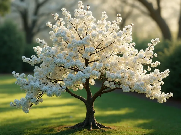 Snowy Hazel Trees Gain Popularity in Home Gardens
