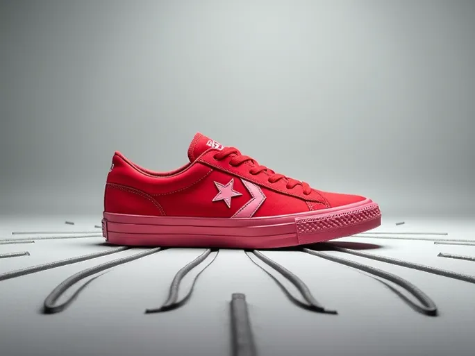 Converse Launches Classic Red Sneakers with Improved Grip Durability