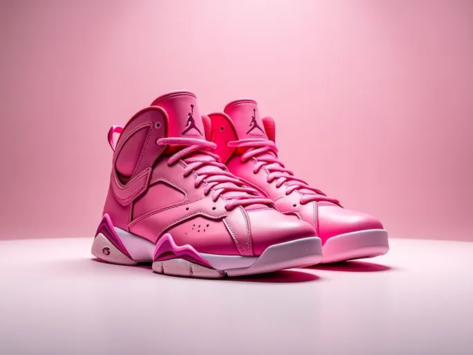 Air Jordan 7 Retro hyper Pink Debuts with Bold Design