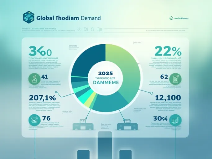 Rhodium Demand Shifts as Chemical Sector Use Declines, Automotive Grows