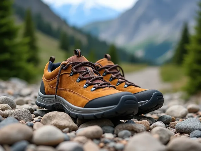 Versatile Suede Hiking Shoe Merges Urban Style with Outdoor Function