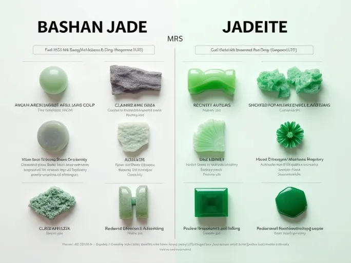 Bashan Jade Vs Jadeite Key Differences Explained