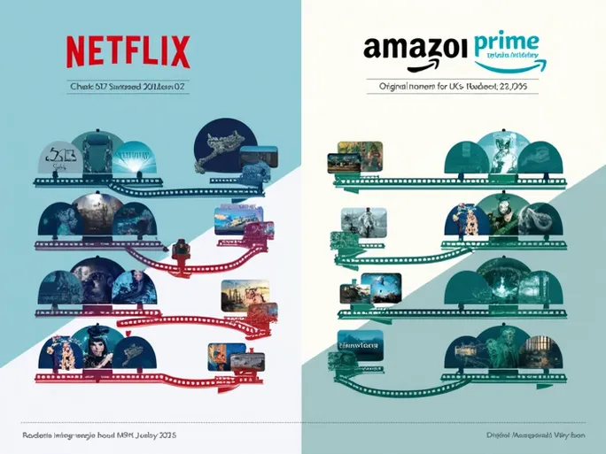 Netflix, Amazon Prime Video in Tight UK Streaming Market Race