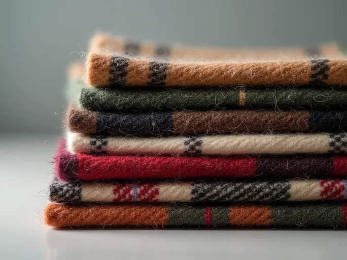 Wool Grid Fabric Gains Popularity for Autumnwinter Apparel