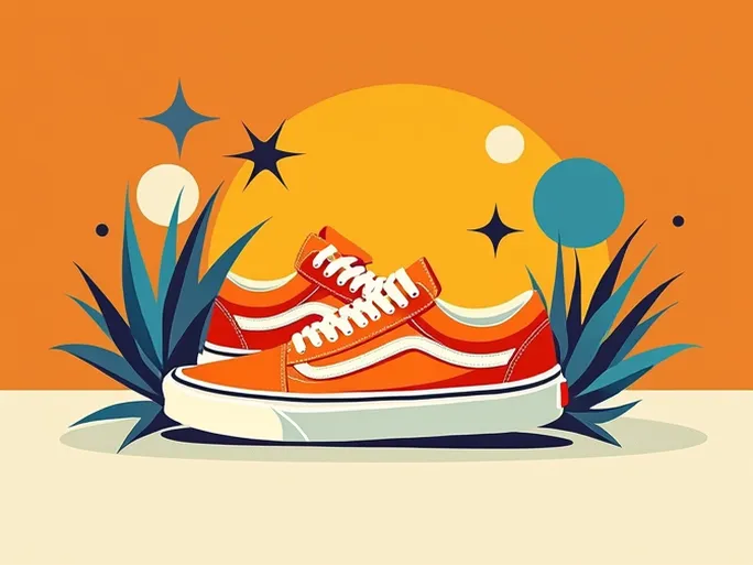 Vans Old Skool Orange Gains Popularity in Streetwear Trends