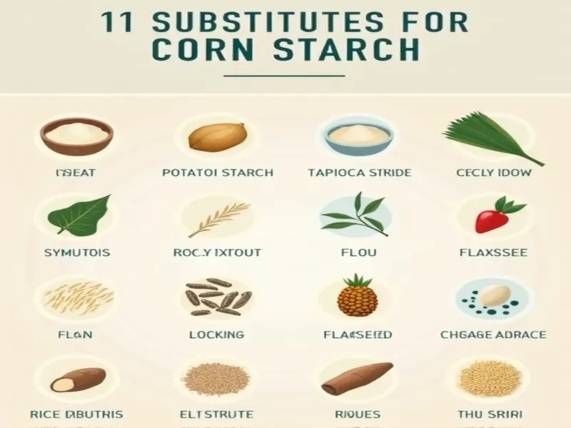 11 Effective Substitutes for Cornstarch