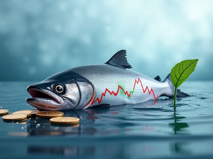 Norwegian Salmon Prices Drop Amid Global Market Uncertainty