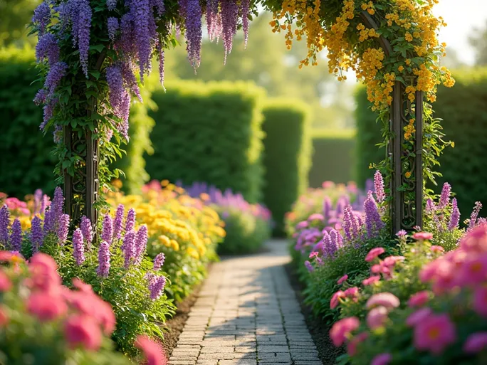 Creating A Colorful Garden With Annual Vining Plants