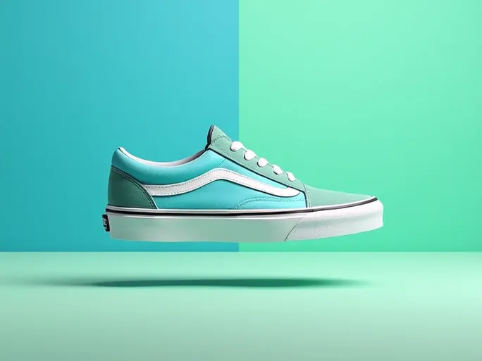 Vans Reissues Classic blue Green Old Skool Sneakers