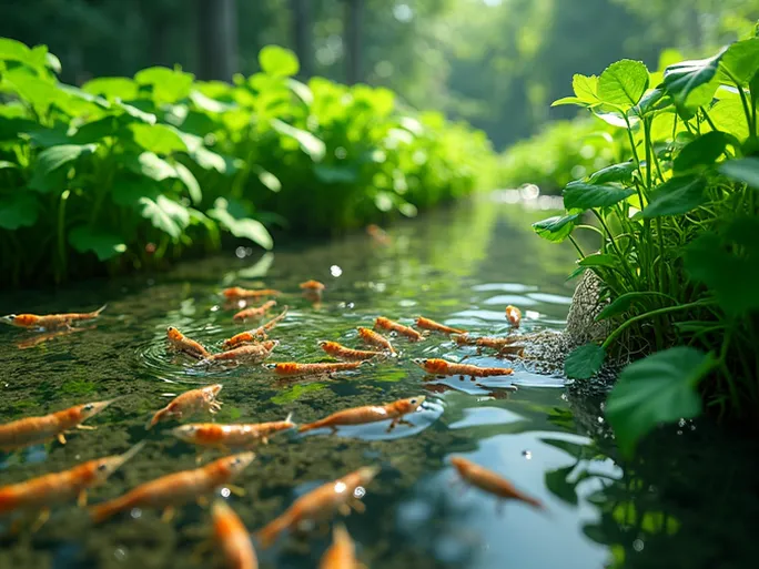 New Techniques Boost Freshwater Prawn Production Aid Ecosystems