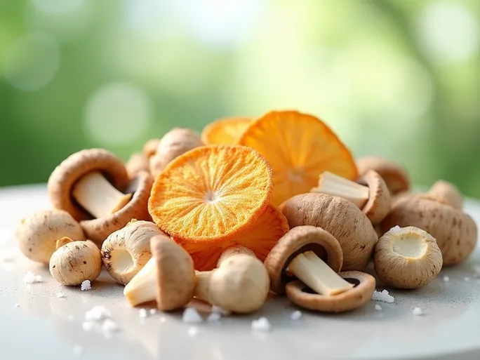 Mushroom Crisps Gain Popularity As Healthy Snack Alternative