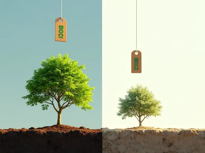 Study Reveals Regional Price Gaps in Chinas Qingtan Trees