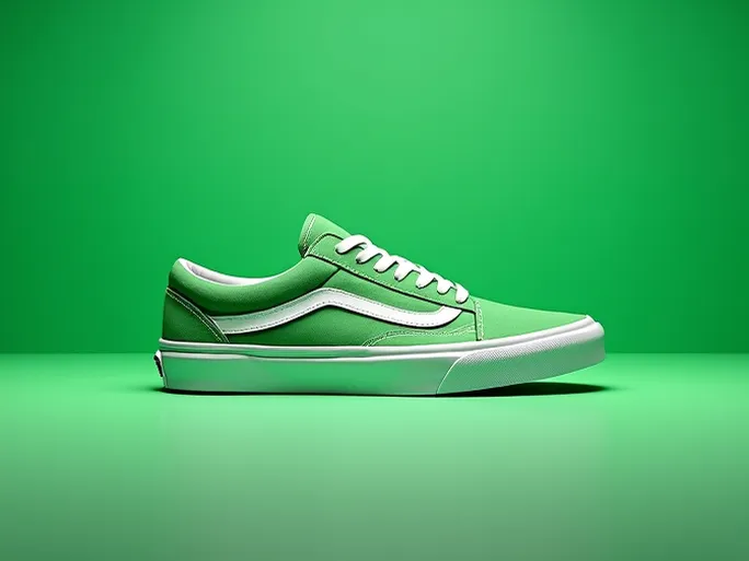 Vans Reimagines Classic Old Skool Skate Shoe in Sharp Green