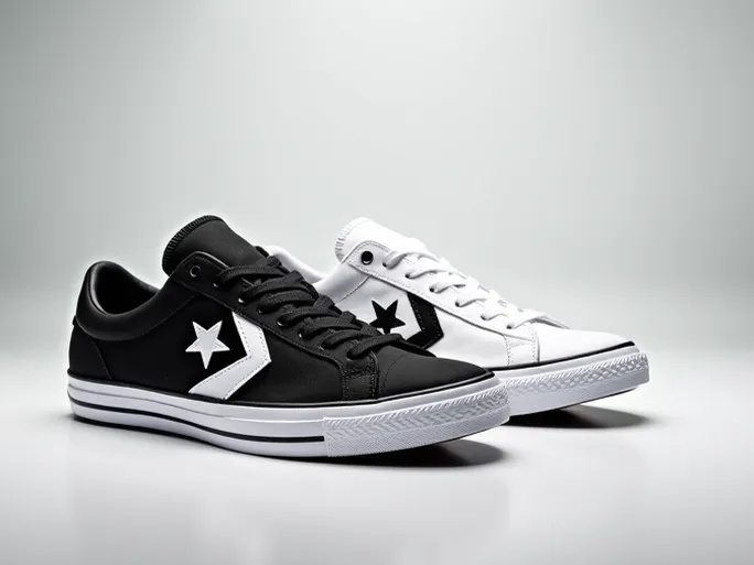 Converse Relaunches Classic Star Player Ox in Black and White