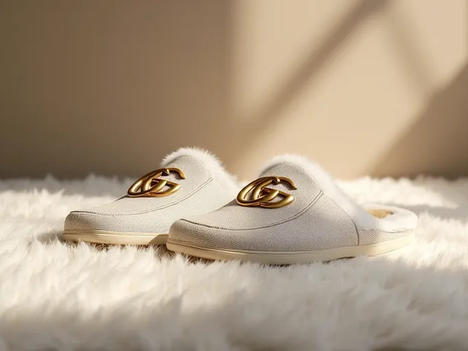 Guccis Canvas Slides Elevate Luxury Leisurewear