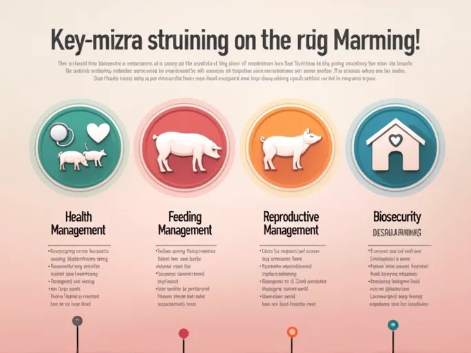 Efficient Management and Technological Innovation in Modern Pig Farming