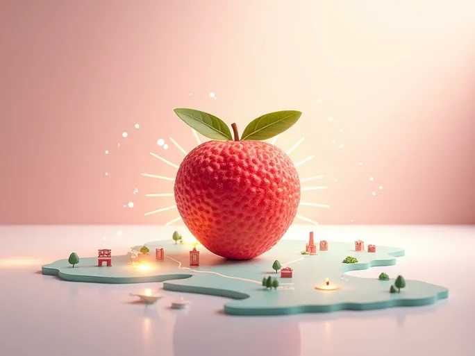 Qinzhou Lychees Launch in Shanghai Trend Sweeps Yangtze Delta