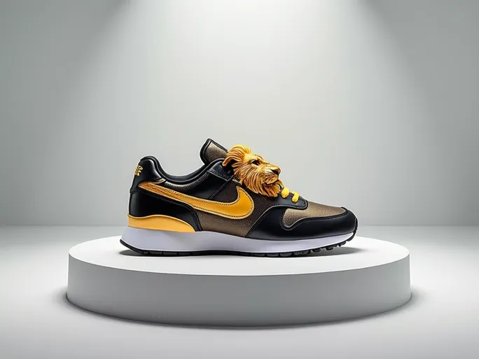 Nike Unveils Lion Head Sneakers Merging Style and Performance