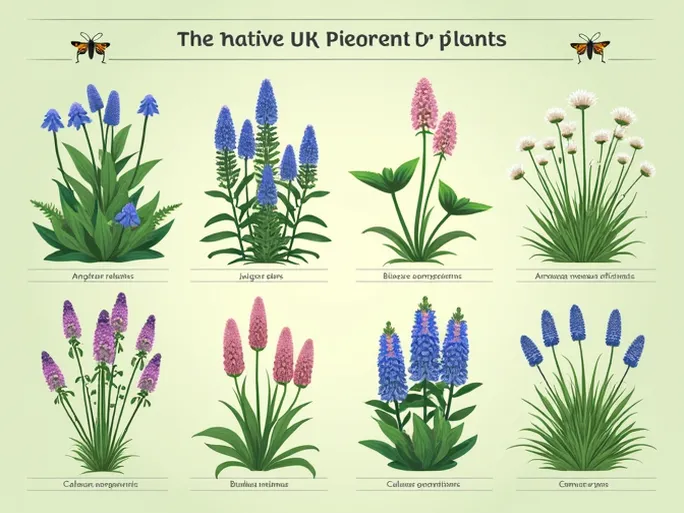 Promoting Biodiversity Recommended Native Plants For Pollinators In The Uk