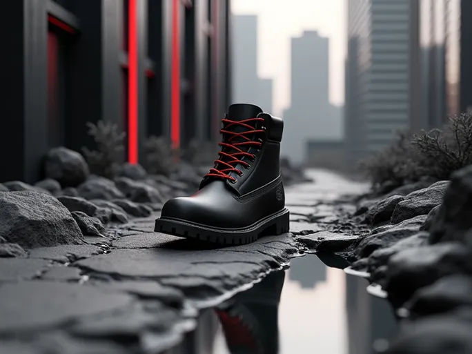 Timberland Relaunches Womens Heritage Boot in Black and Red