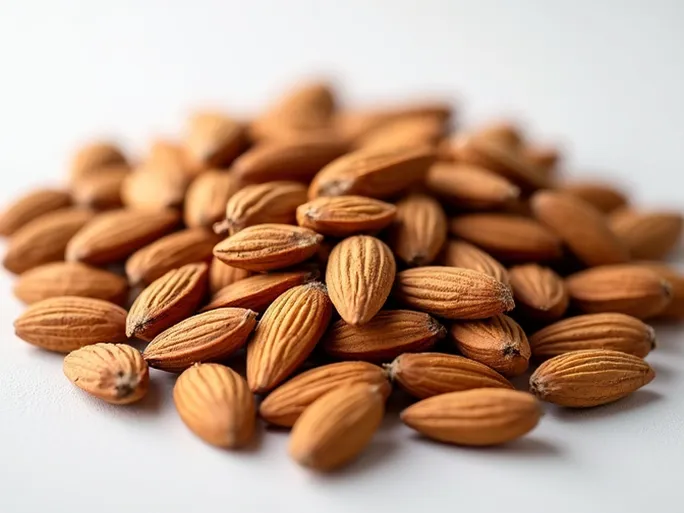 Chinas Xinjiang Exports NP Variety Dryroasted Almonds