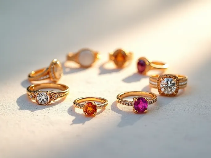 Tips for Selecting Timeless Yet Trendy Colored Gold Rings