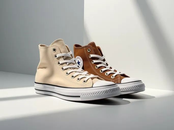 Converse Updates Classic Chuck Taylor All Star in Beige and Brown