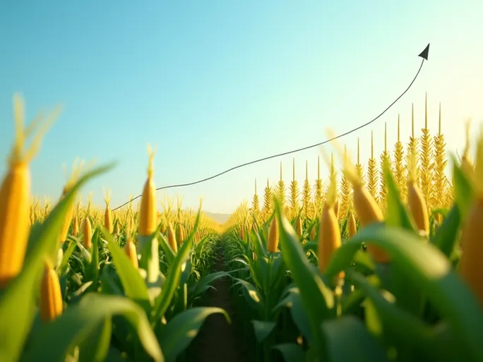 USDA Forecasts Record 2025 US Corn Harvest on Acreage Yield Gains