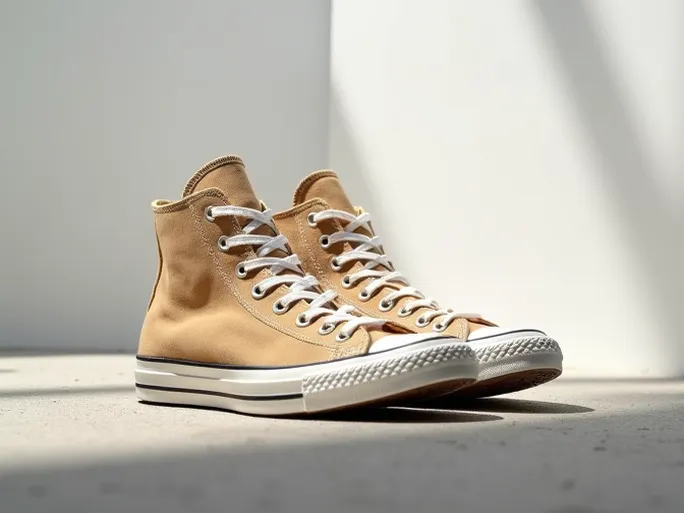 Converse Reintroduces Chuck 70 in Beige Hightop Design