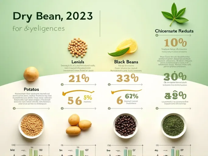 U.S. Dry Bean, Potato Production Reflects Shifting Demand in 2023
