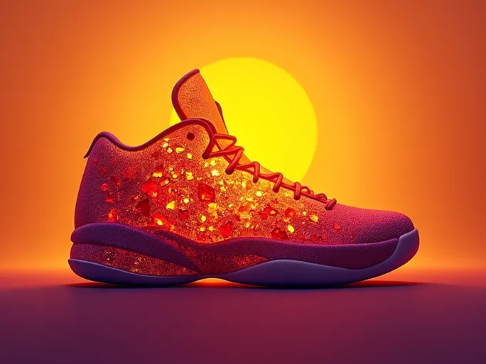 Lining Unveils Sunset Gradient Sneakers in New Wade Line