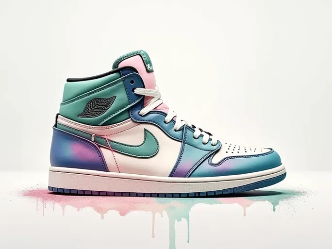 Air Jordan 1 Mid Releases Impressionistinspired Spring Collection