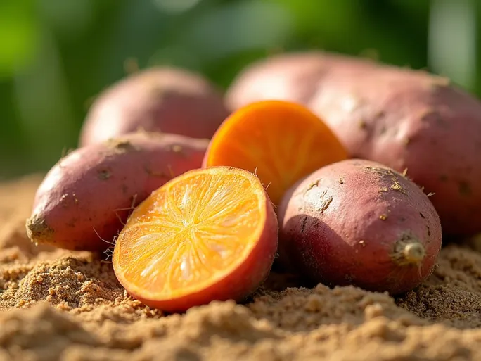 Liuao Sweet Potatoes Showcase Sandy Soils Unique Flavor