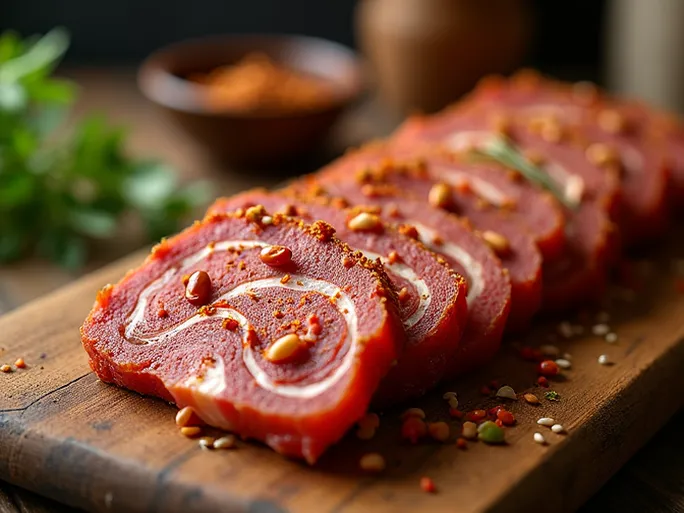 Sichuanstyle Airdried Pork Gains Popularity As Spicy Snack