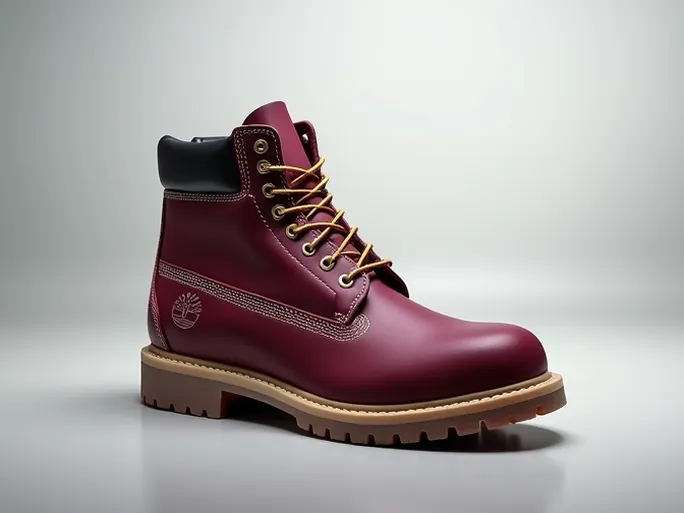 Timberland Relaunches Iconic 6inch Boot in Burgundy for Fall