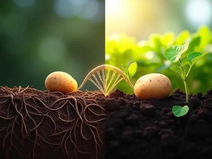 Ancient Hybridization Shaped Modern Potato Origins