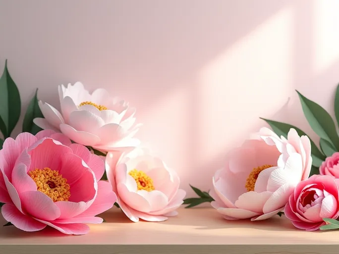 Workshop Showcases Art of Crafting Paper Peonies