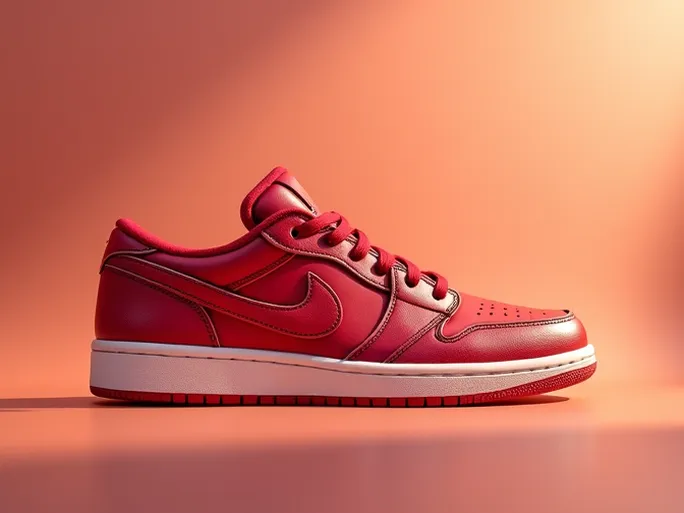 Limited Edition Distressed Red Air Jordan 1 Low Launches in China
