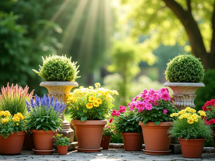 Guide to Selecting Potted and Water Feature Plants for Gardens
